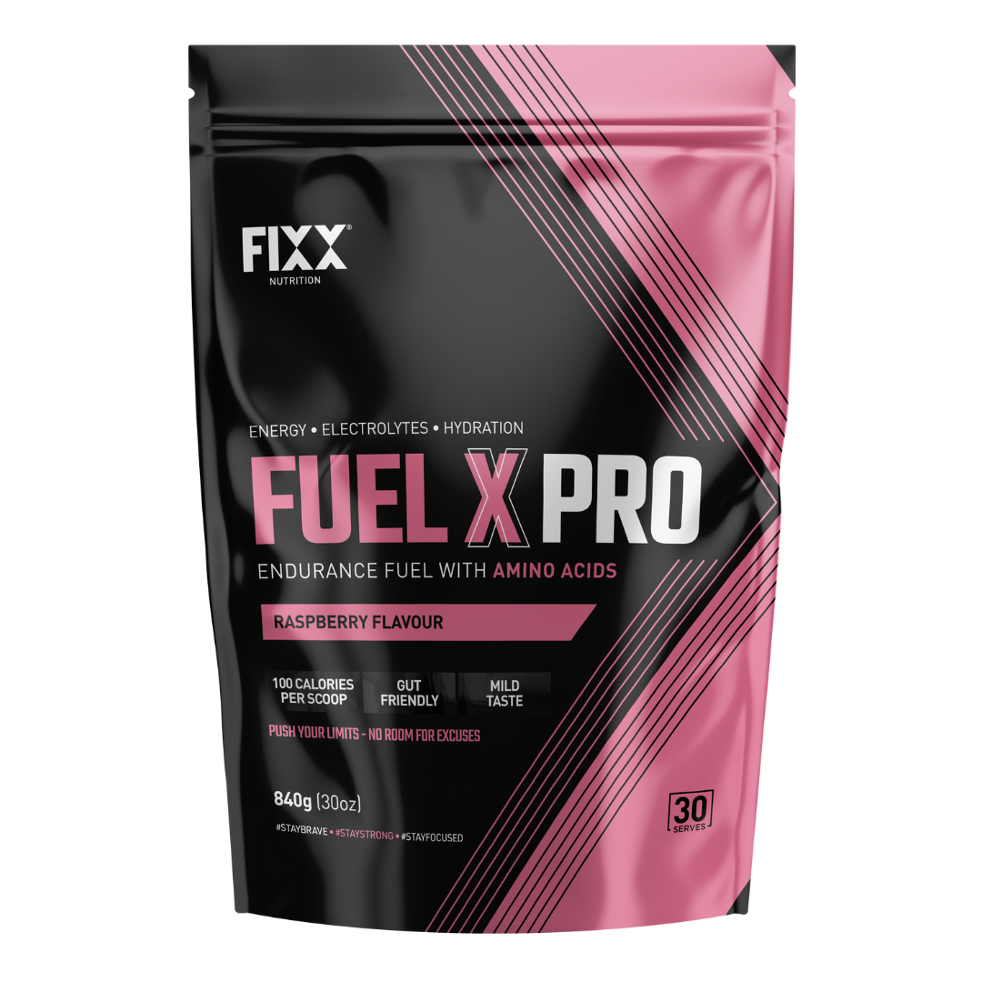 FUEL X PRO 30 SCOOP BAG RASPBERRY - Fixx Nutrition