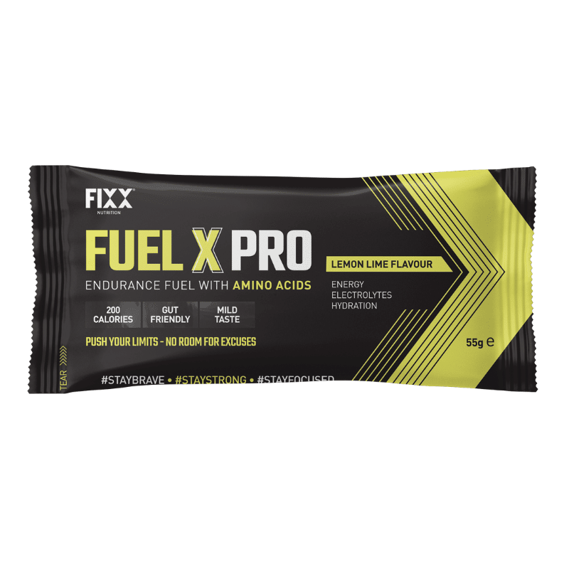 FUEL X PRO 55G SACHET LEMON-LIME - Fixx Nutrition