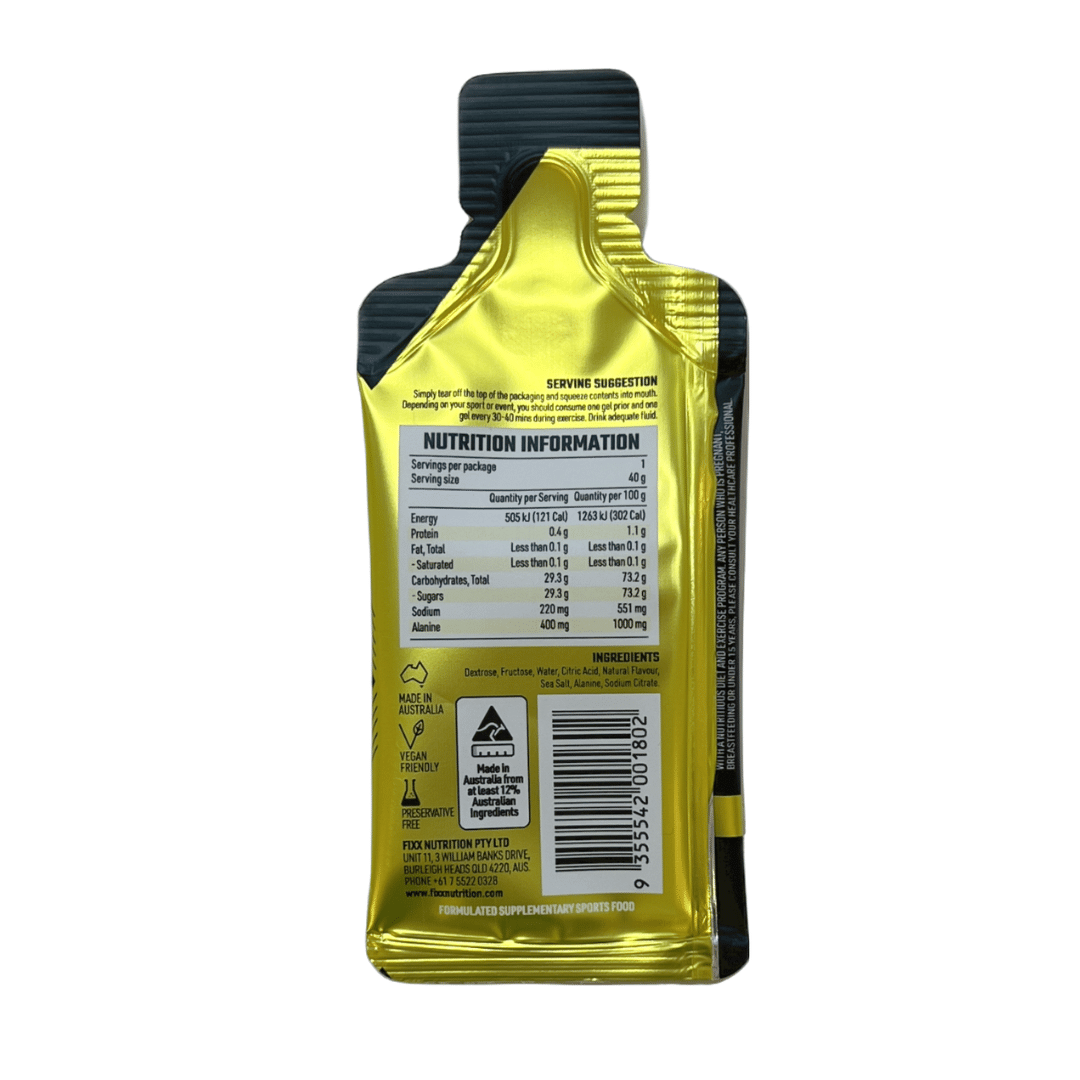 Gel X PRO 40g LEMON SORBET - Fixx Nutrition
