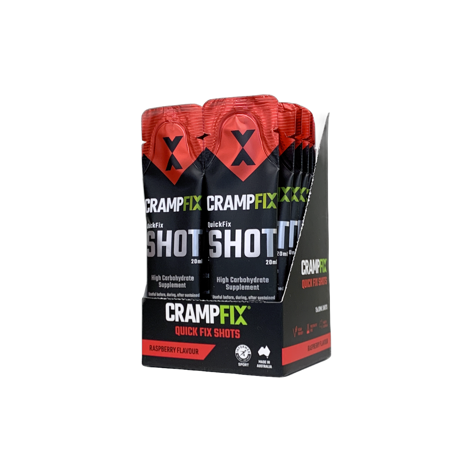 CRAMPFIX 20ML SHOT BOX of 15 LEMON - Fixx Nutrition